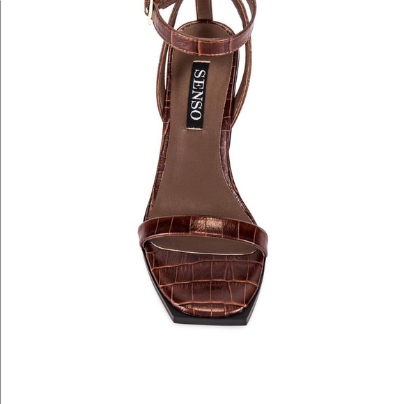 SENSO | Shoes | Senso Roza Sandal In Cocoa Leather Ankle Strap | Poshmark